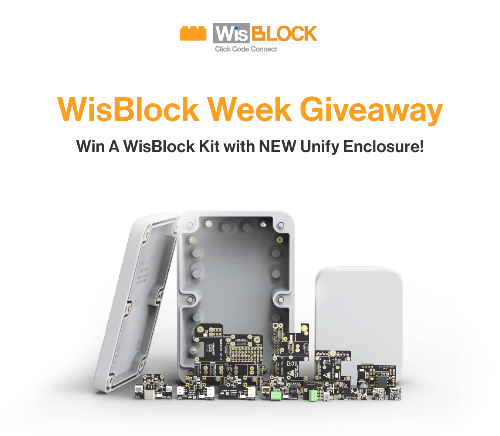 Win A WisBlock Kit with NEW Unify Enclosure - IoT Made Easy