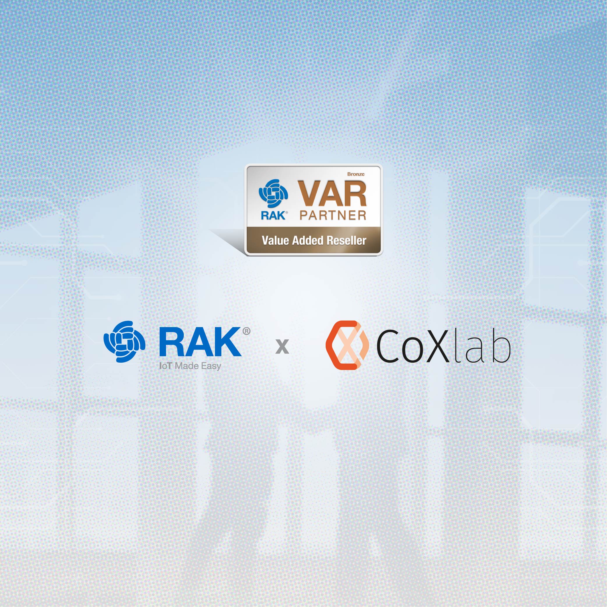CoXlab Inc. RAK VAR (Value Added Reseller) Partner - RAKwireless - IoT Made Easy